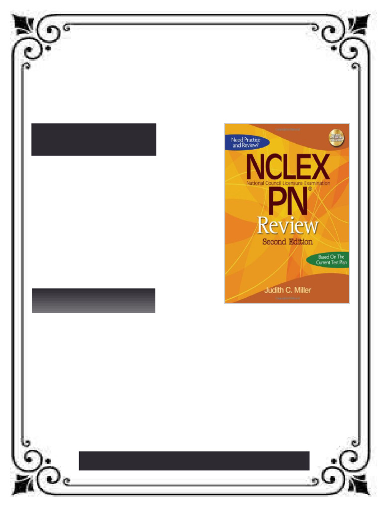 NCLEX PN Review Delmar s Nclex Pn Review 2nd Edition Judith C. Miller ...