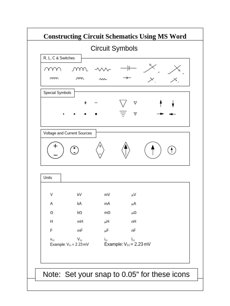 Symbols - of Circuits | PDF | Field Effect Transistor | Bipolar ...