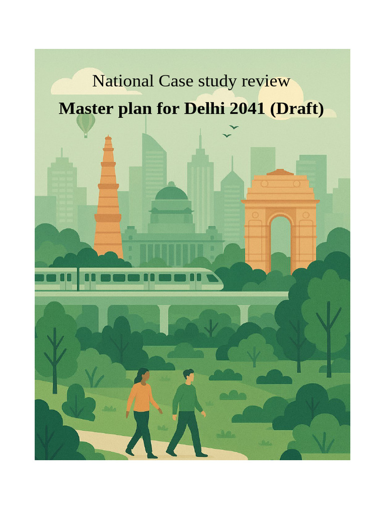Delhi Master Plan 2041 Overview | PDF | Infrastructure | Warehouse