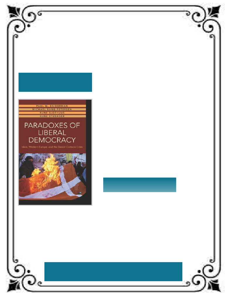 Paradoxes of Liberal Democracy Islam Western Europe and the Danish ...