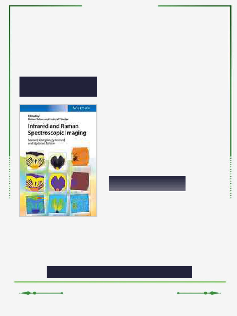 Infrared and Raman spectroscopic imaging Salzer ebook readable pdf ...