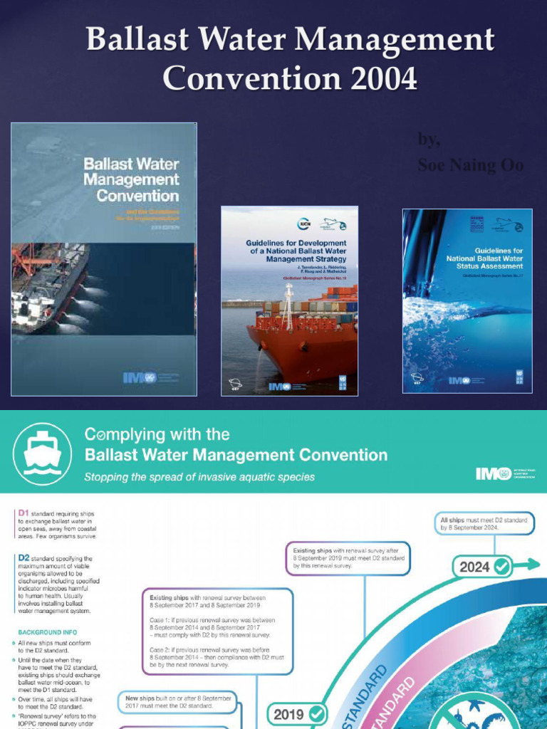Ballast Water Management Convention Overview | PDF