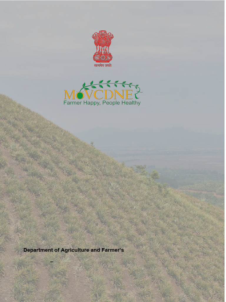 MOVCDNER Guidelines | PDF | Agriculture | Economies