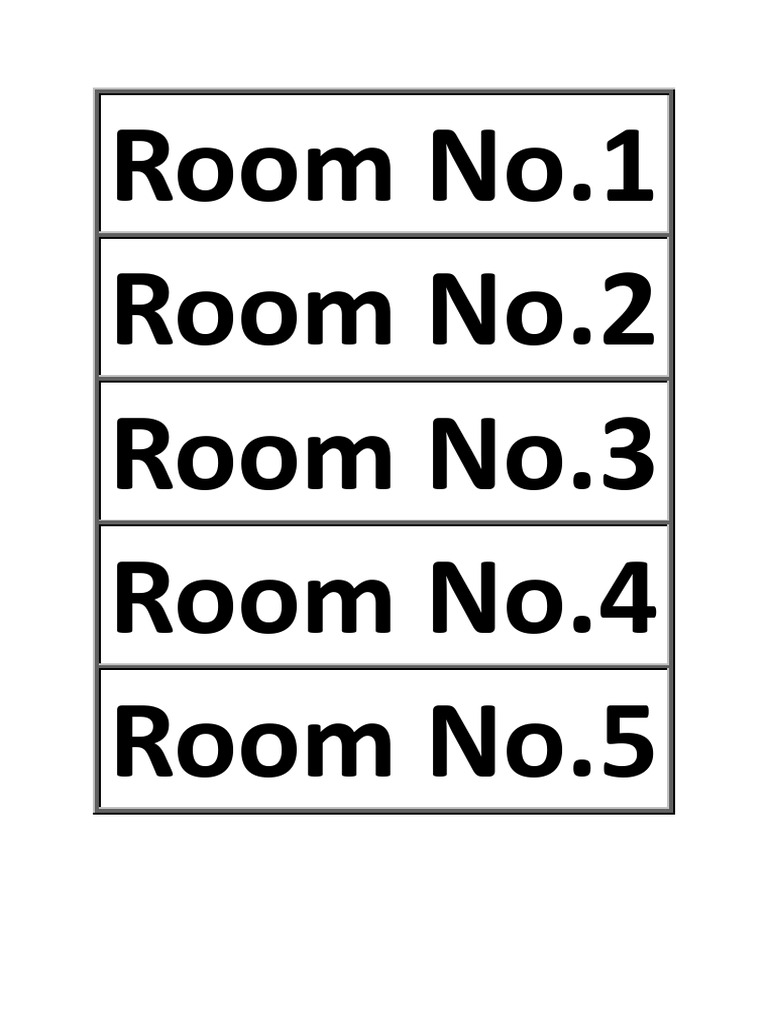 Room and Store Inventory List | PDF