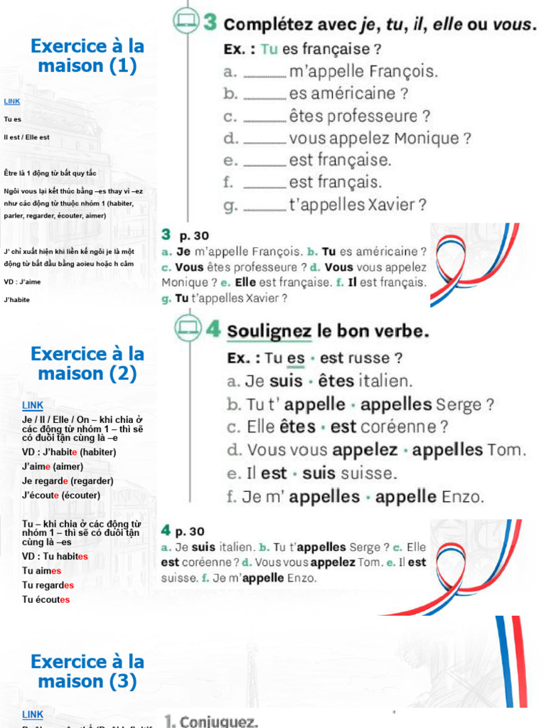 UNITE 1 - Lecon 2 - v6 | PDF