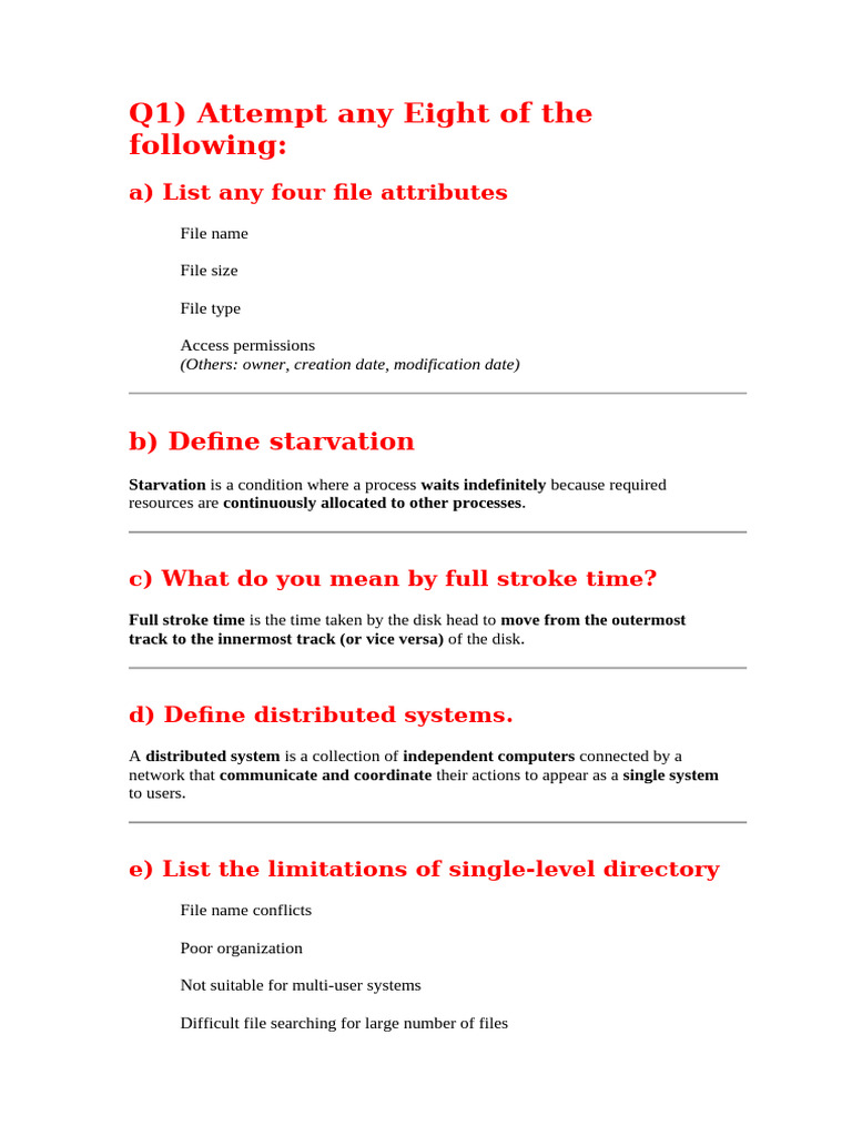 OS-4 | PDF | Operating System | Distributed Computing