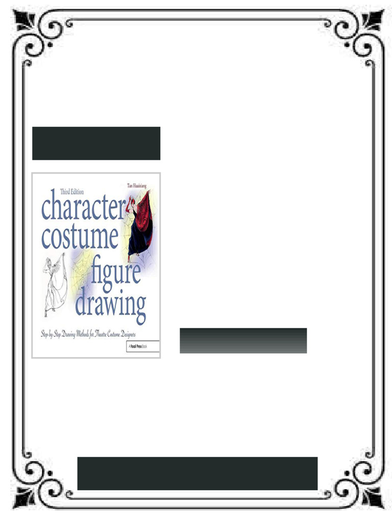 Character Costume Figure Drawing Step by Step Drawing Methods for ...