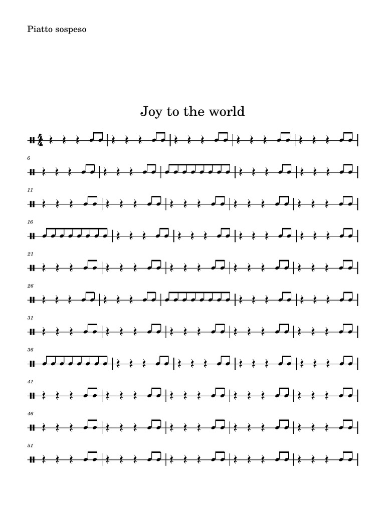 Joy To The World | PDF