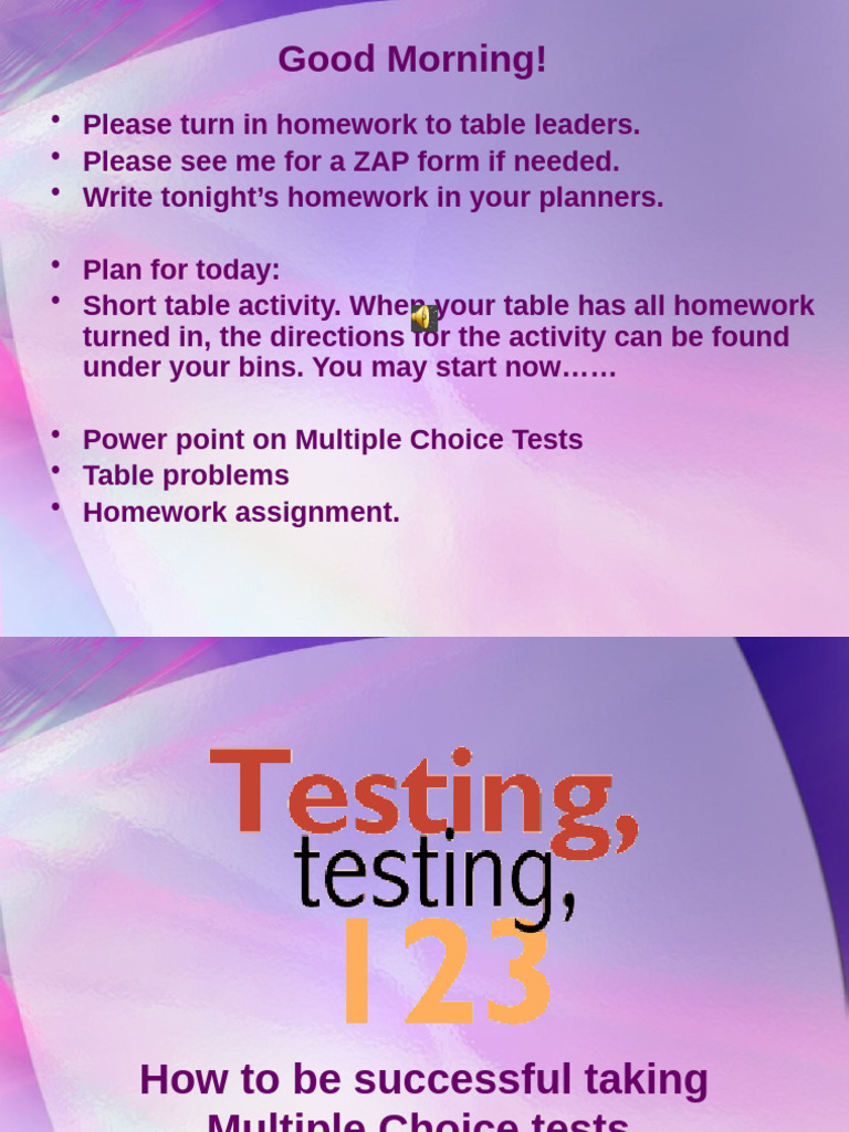 Mastering Multiple Choice Tests Strategies | PDF | Multiple Choice