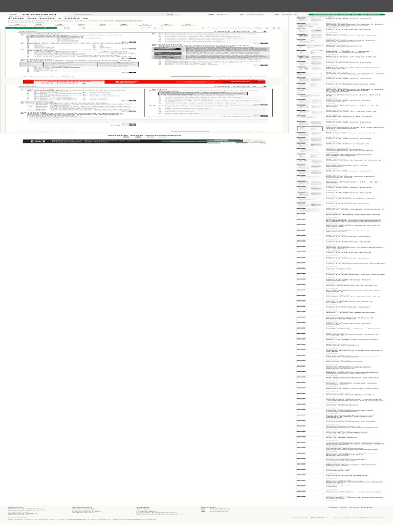 Link VII Unit 1 Test a PDF Syntax Grammar | PDF | Grammar | Linguistics