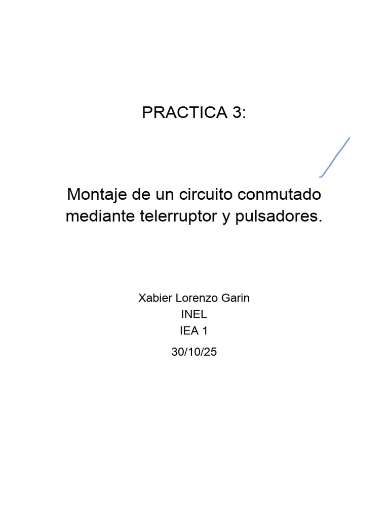 IEA Du 1A Xabier Lorenzo Garín_151132_0 | PDF | Electricidad ...