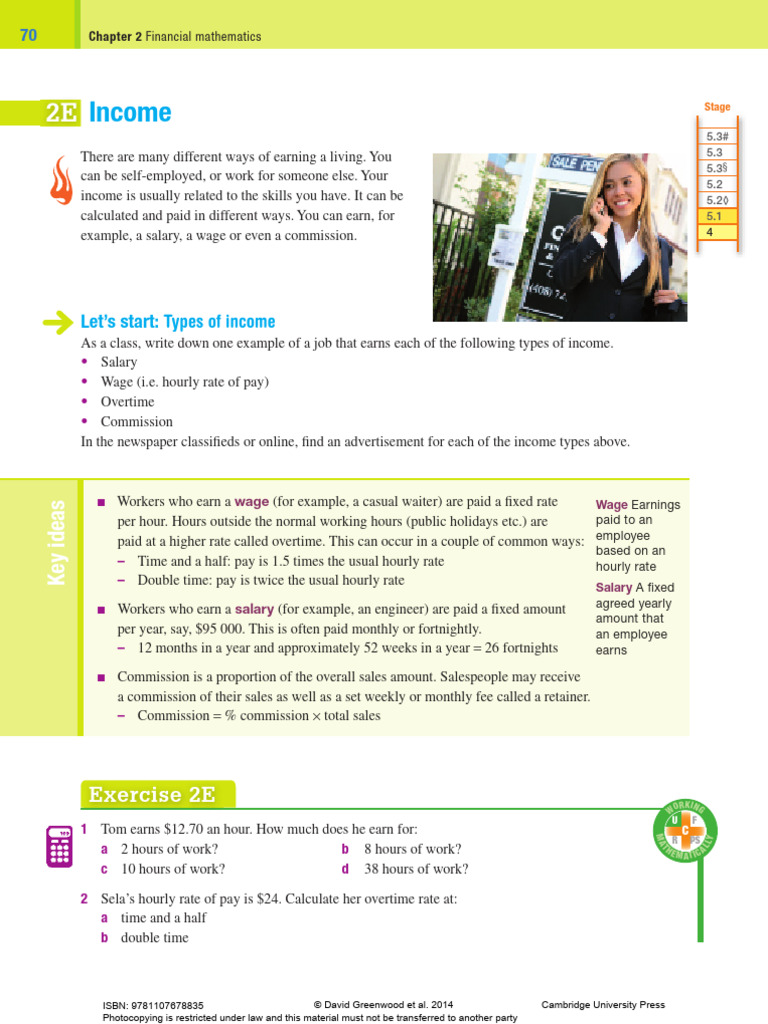 Understanding Income Types and Calculations | PDF | Tax Bracket ...