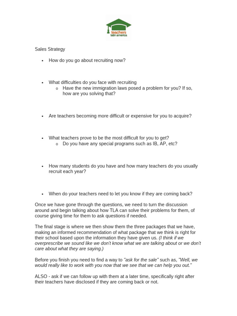 Effective Teacher Recruitment Strategies | PDF