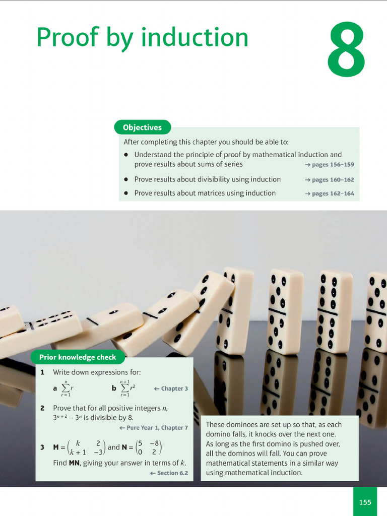 08 Proof by Induction | PDF