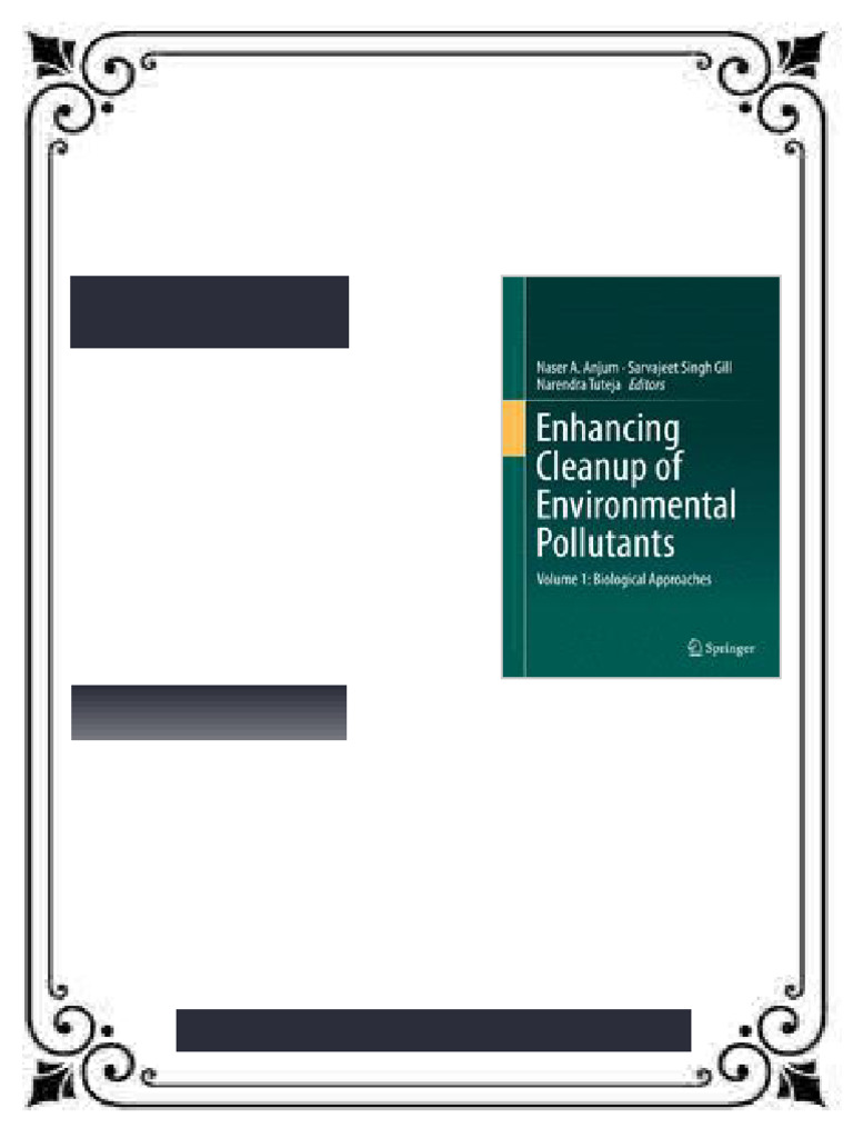 Enhancing Cleanup of Environmental Pollutants Volume 1 Biological ...