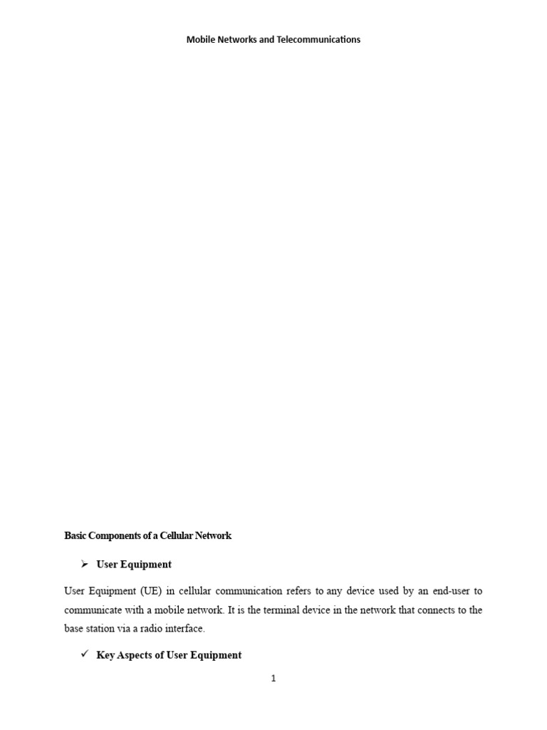 Basic cellular concepts | PDF | Cellular Network | Computer Network