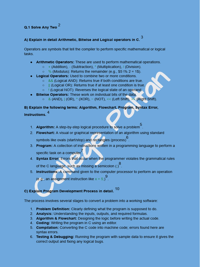 paper 1 assig pps (3) | PDF | Computer Program | Programming