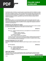 Cable Pulling Tension Calculations Guide | PDF | Mechanical Engineering ...