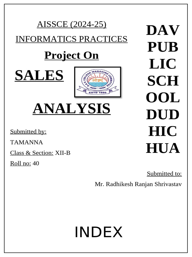 Sales Data Analysis System Project | PDF | Databases | Database Transaction
