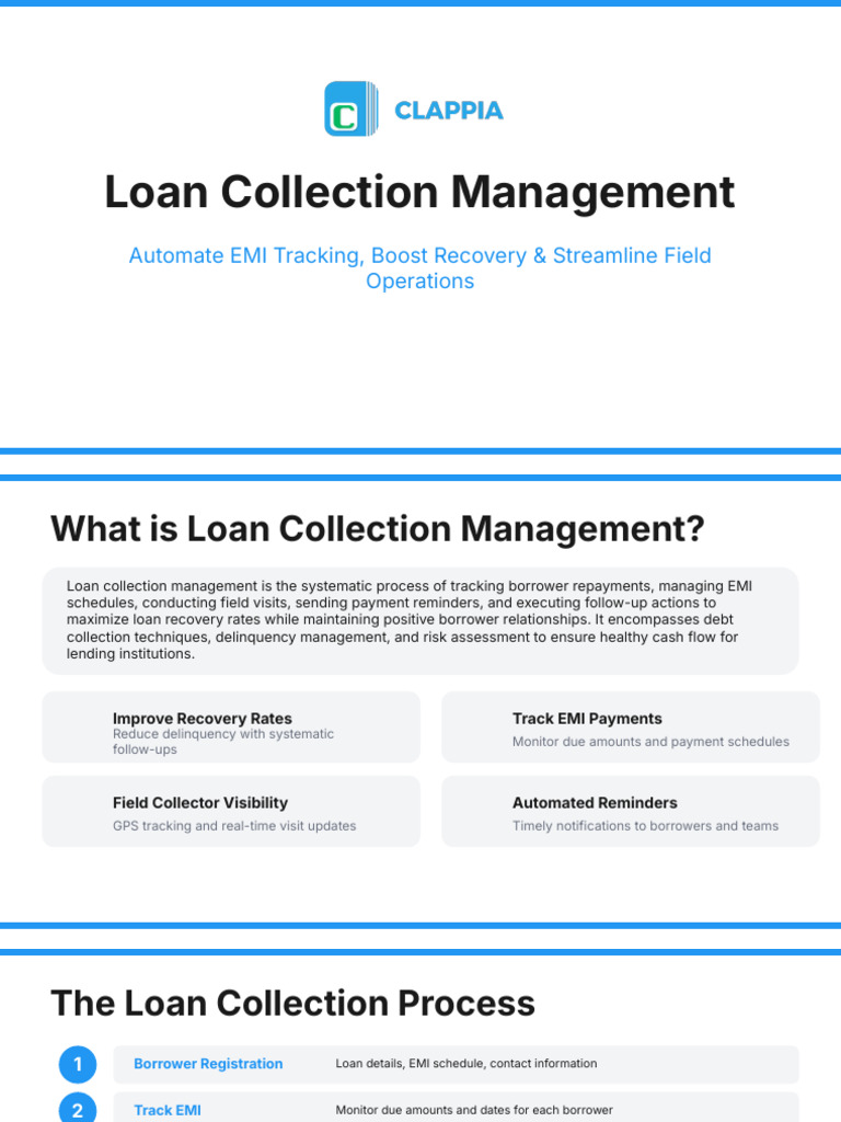 Loan Collection & Recovery System | PDF | Loans | Analytics