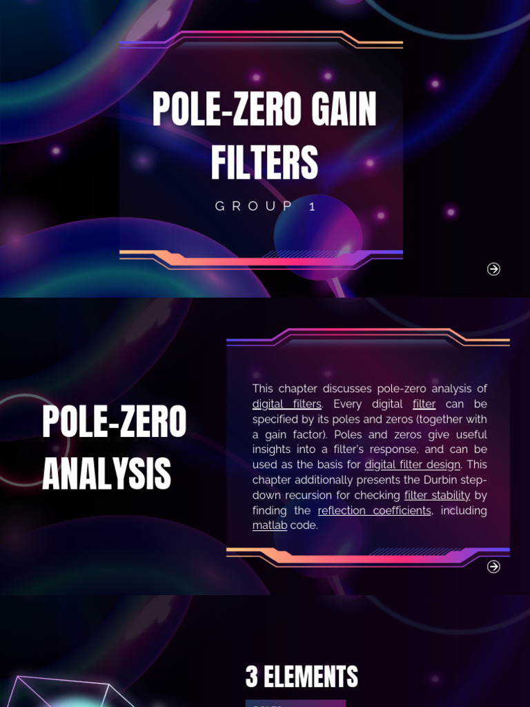 Zero-Pole Gain Filters | PDF | Polynomial | Zero Of A Function