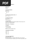 Unitary Method Practice Problems | PDF