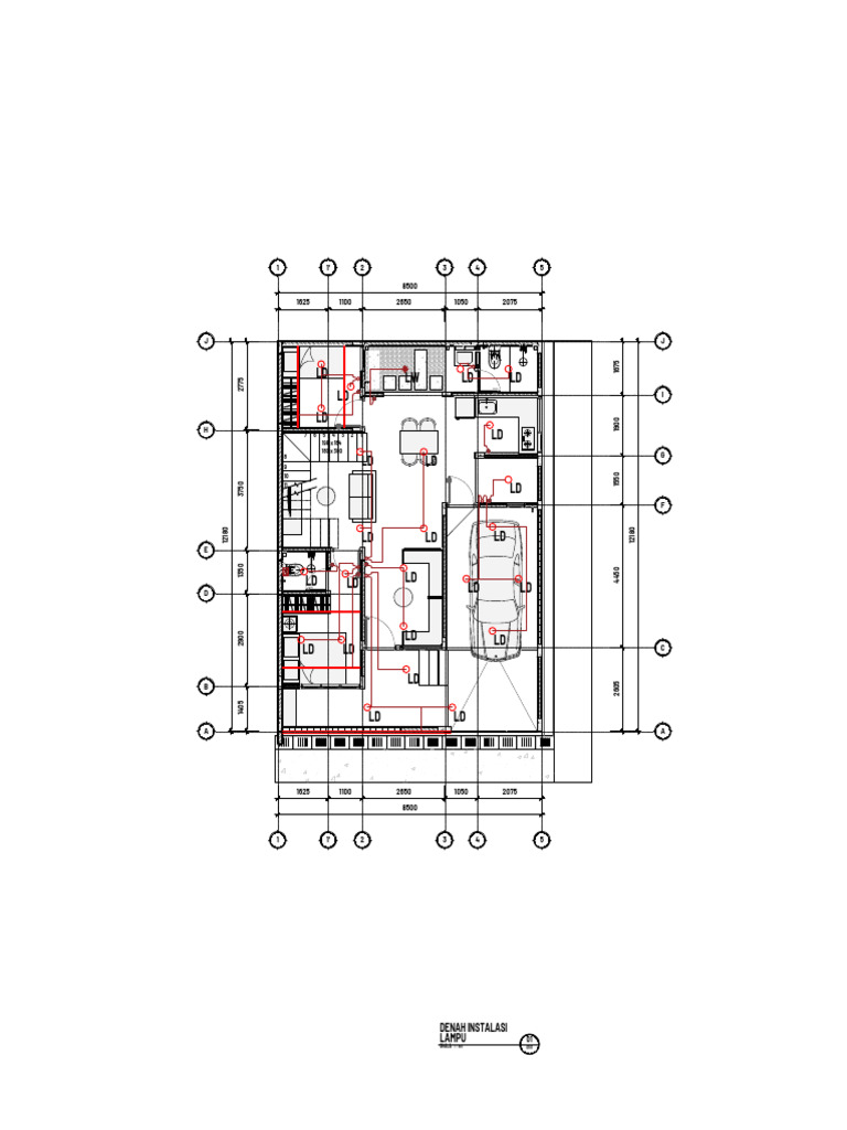 Contoh Lighting Plan | PDF
