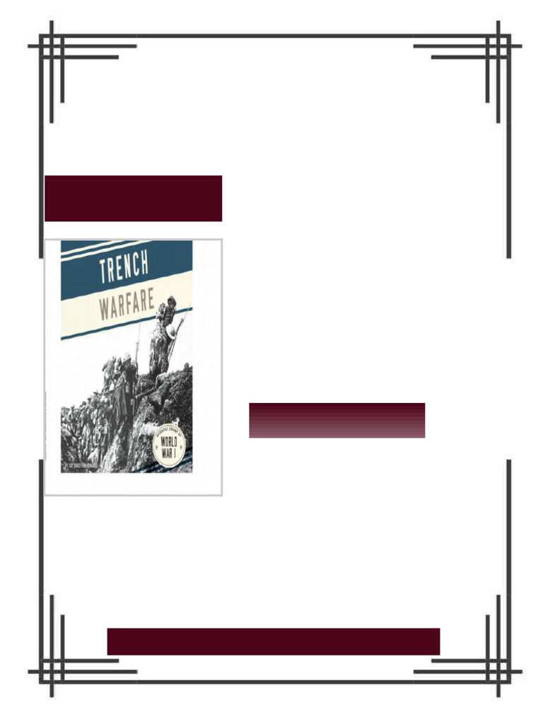Trench Warfare 1st Edition Sue Bradford Edwards ebook readable pdf ...