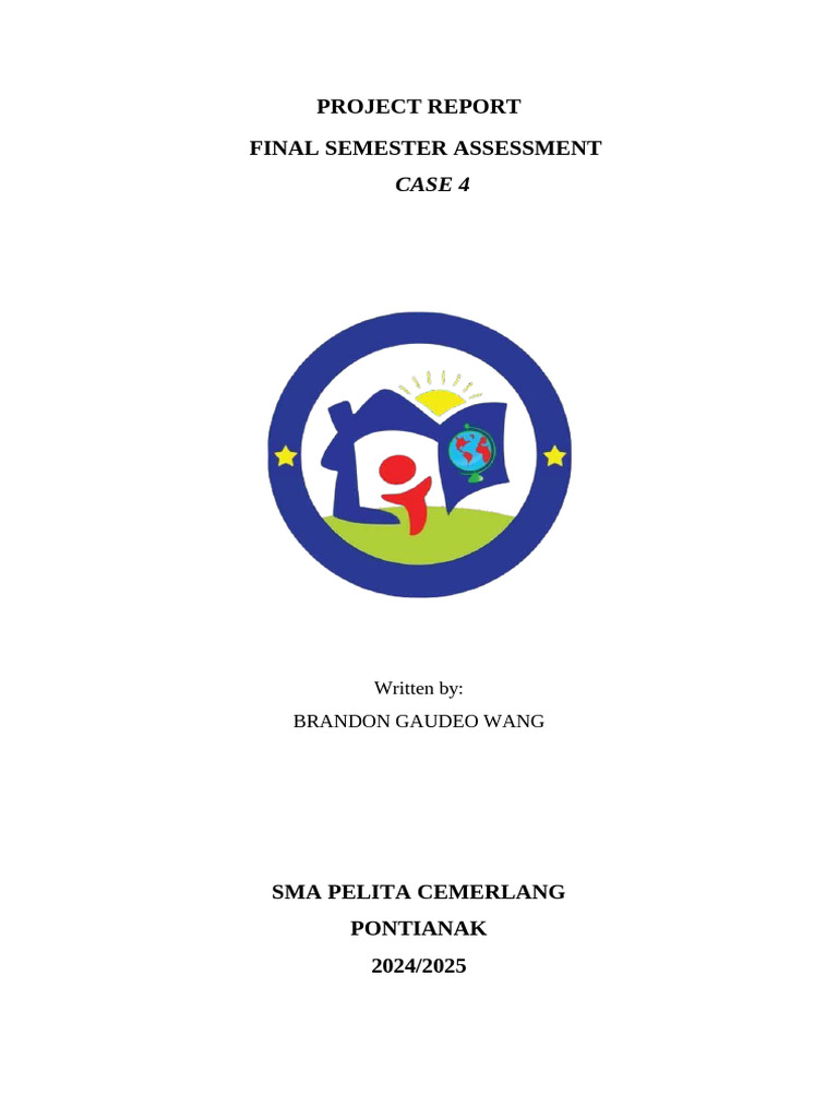 Brandon Gaudeo Wang XI Final Report Informatics XI (1) | PDF | Control Flow | String (Computer ...