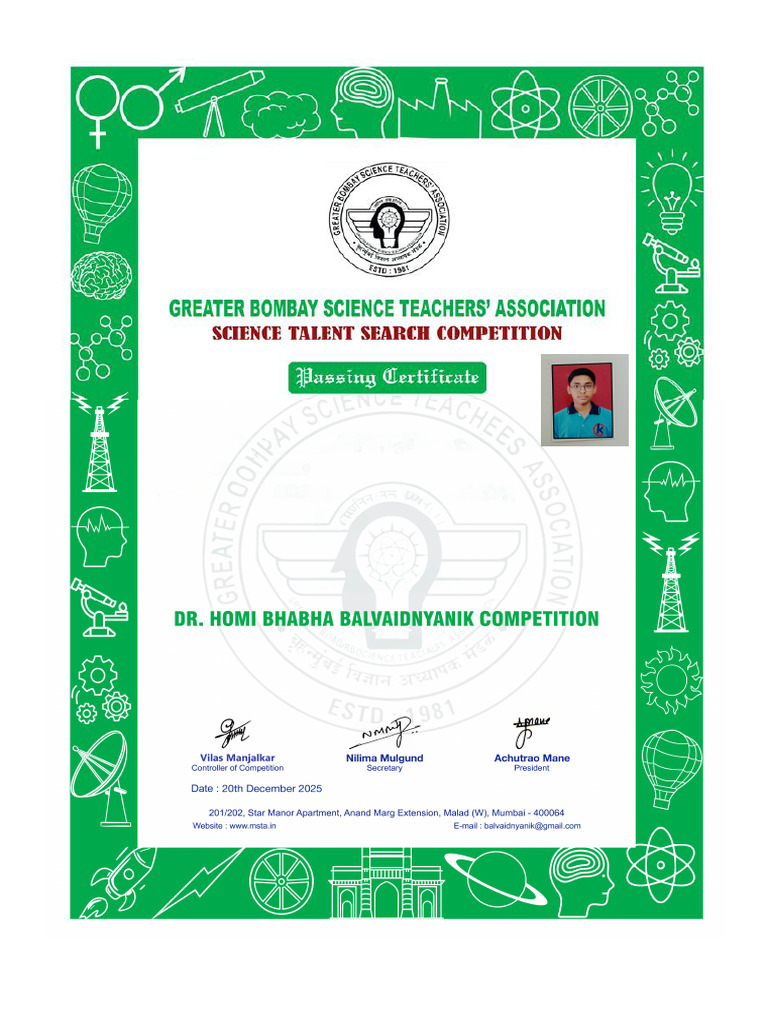 Certificate | PDF