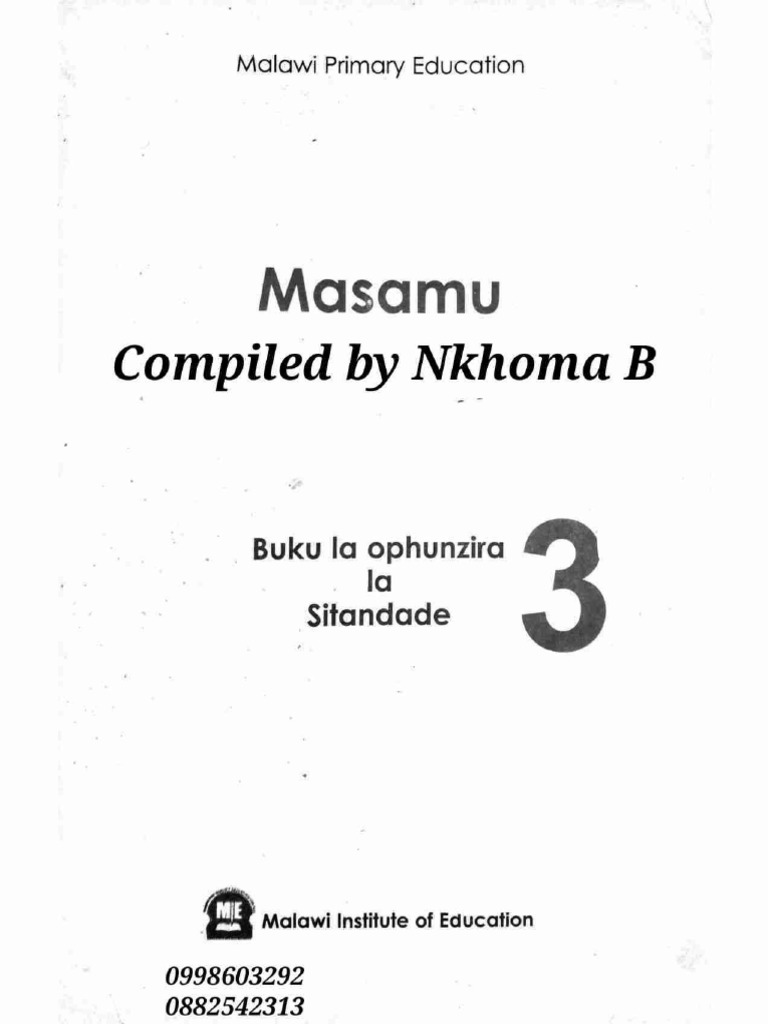 STD 3 Maths Learners-Book | PDF