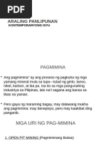 PAGMIMINA | PDF