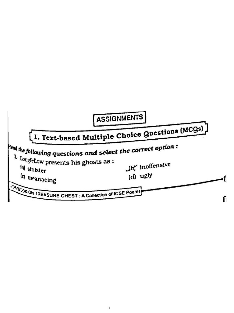Haunted Houses Poem Icse | PDF