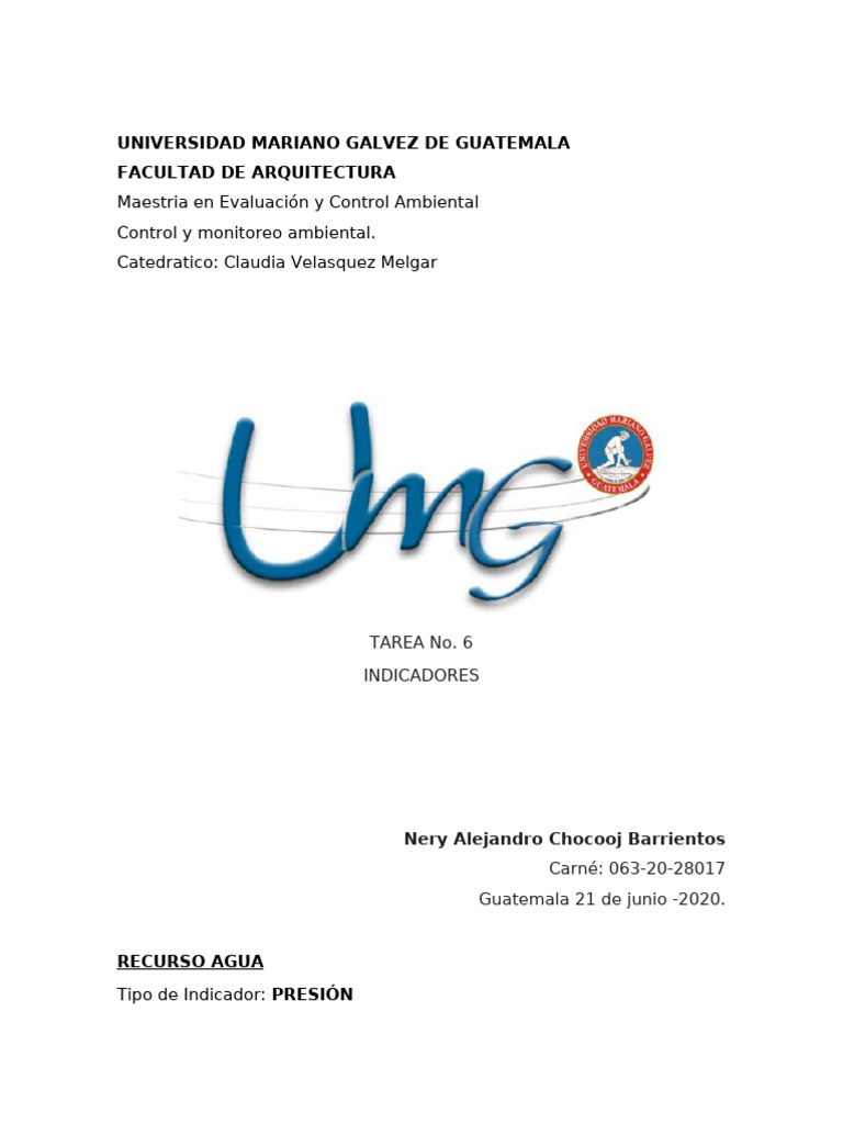 TAREA 6 | PDF | ruido | Residuos