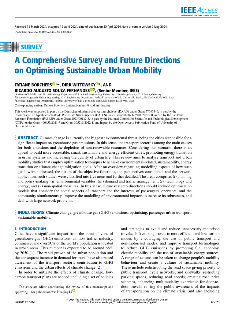 A Comprehensive Survey and Future Directions | PDF | Sustainability ...