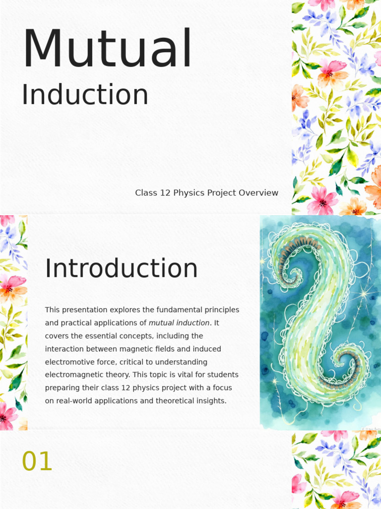 Mutual Induction | PDF | Electromagnetic Induction | Inductance