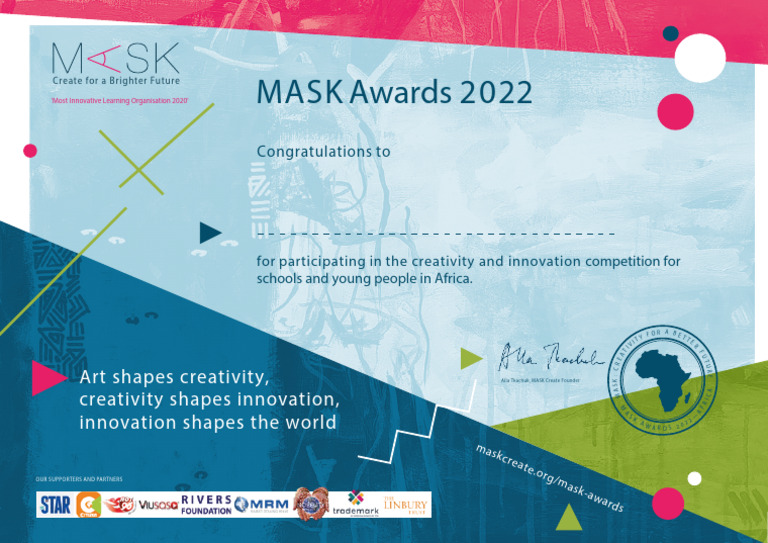 MASK Awards 2022: Celebrating Creativity | PDF