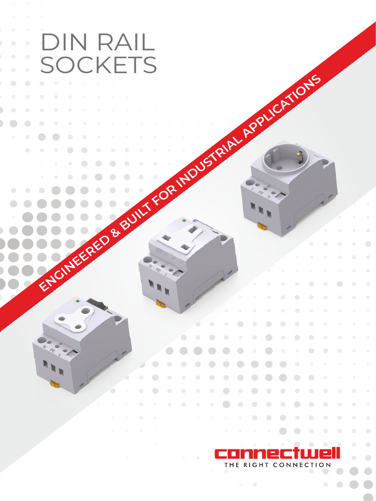 Industrial DIN Rail Sockets Overview | PDF | Electrical Engineering ...