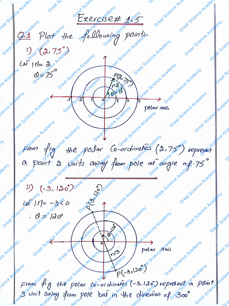 11th Class Mathematics New Book 2025 Exercise 1.5 Notes | PDF