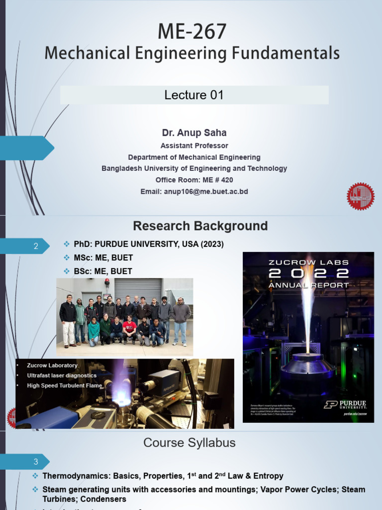 Lecture01 Introduction Updated | PDF | Thermodynamics | Heat
