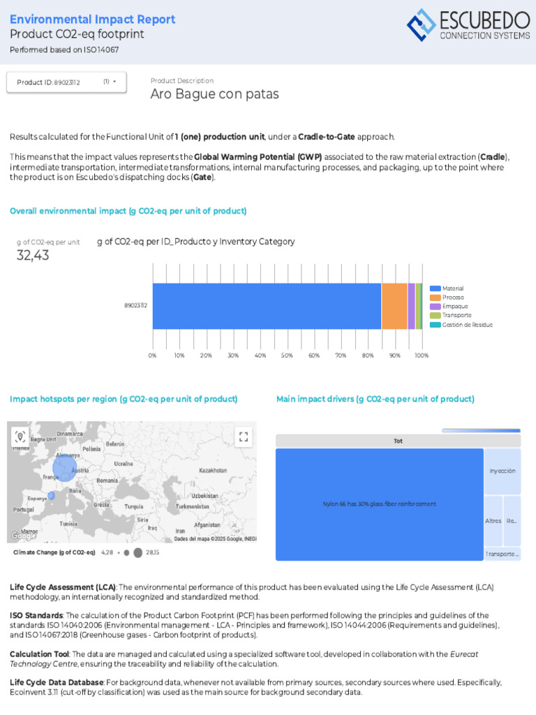 Carbon Footprint Report 89023112 | PDF | Life Cycle Assessment | Carbon ...