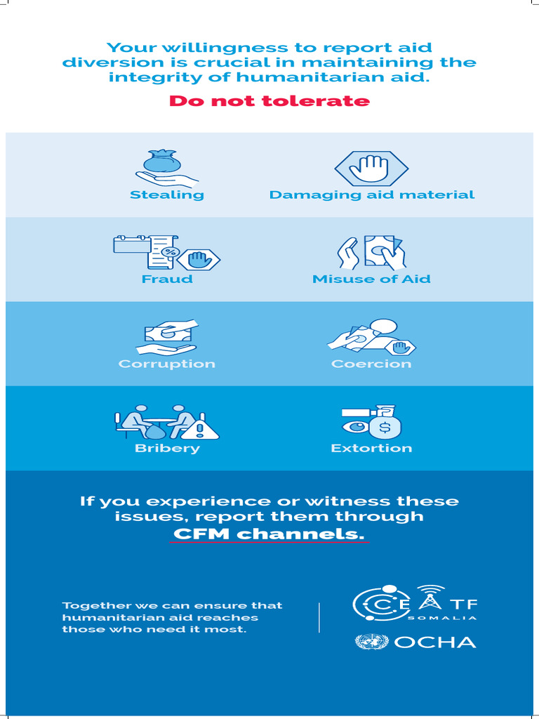 Somalia Aid Diversion Poster 2 | PDF