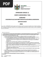 Grade 12 NSC Examination Afrikaans P1 (FAL) June 2025 Question Paper | PDF