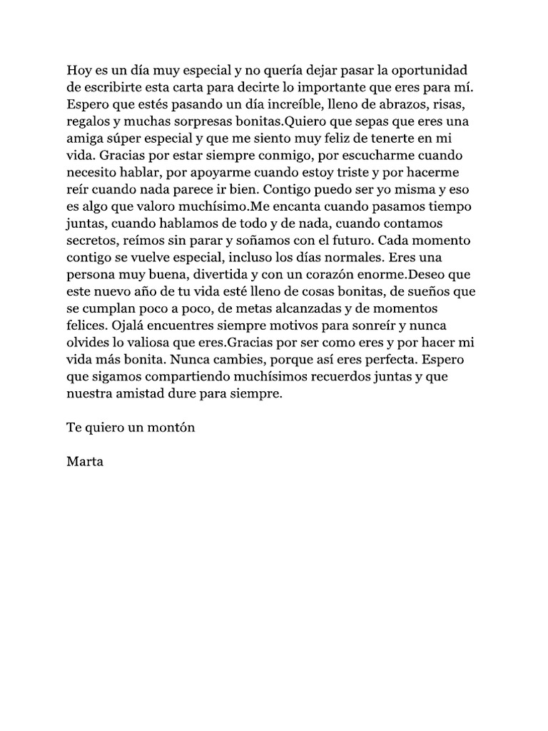 Carta Marta | PDF