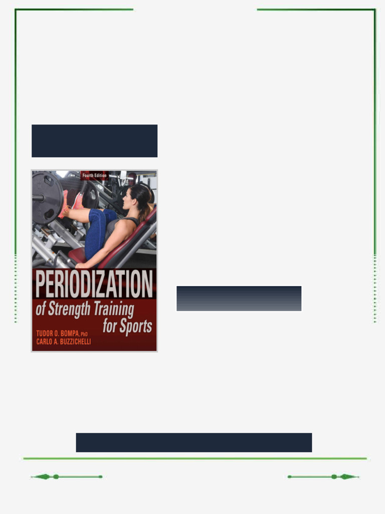 Periodization of Strength Training for Sports Tudor O. Bompa eBook ...