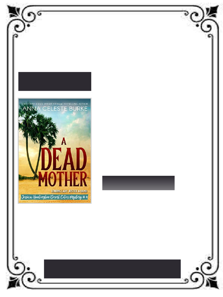 A Dead Mother Jessica Huntington Cozy Mystery 4 Anna Celeste Burke Et El eBook synced digital ...
