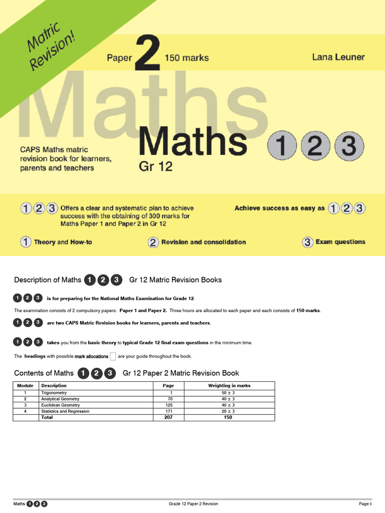 978-1-874919-90-2-GR-12-MATHS-REVISION-PAPER-2 | PDF | Scatter Plot ...