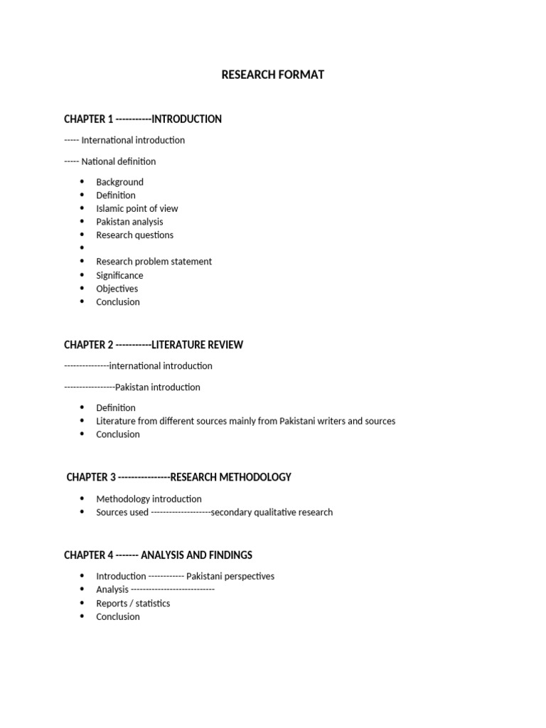 Research Format | PDF