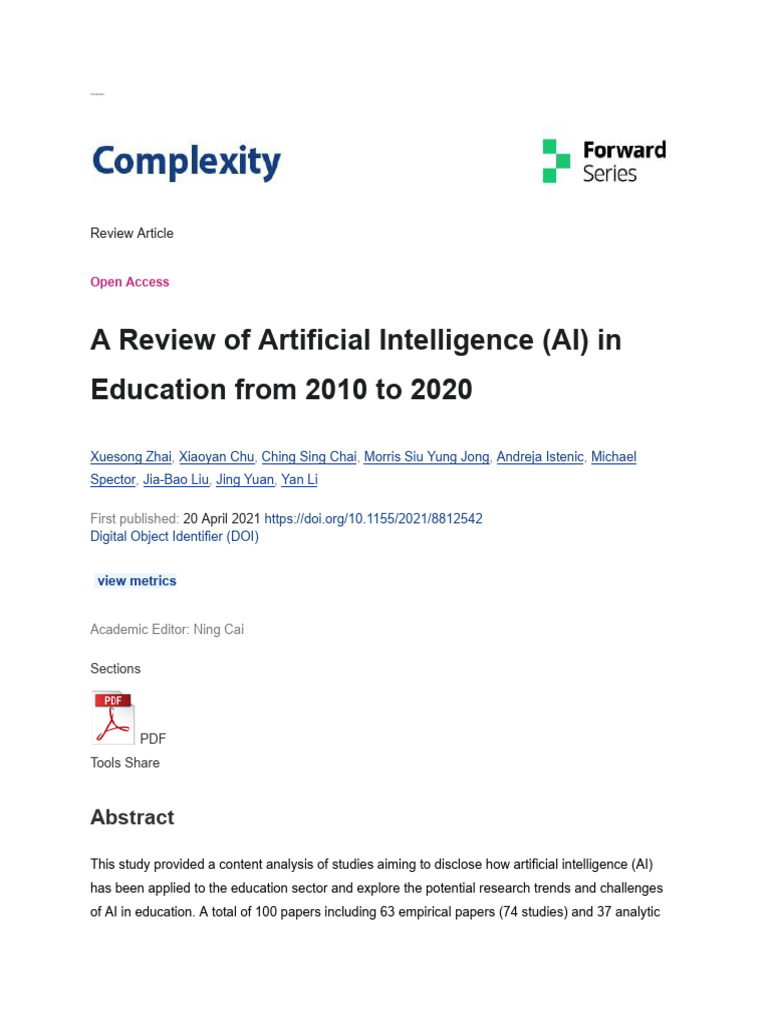 modes of complexity | PDF | Artificial Intelligence | Intelligence (AI ...
