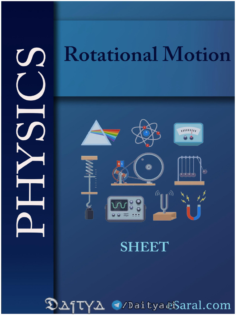 Practice Sheet Rotational Motion V2.1 | PDF